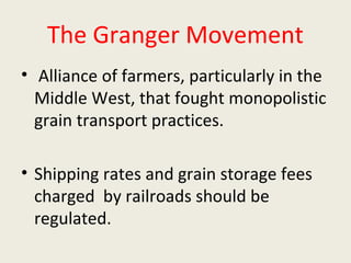 Populism & The Election of 1896 | PPT