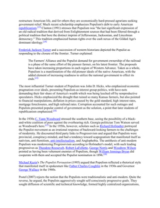 Populist party | DOCX