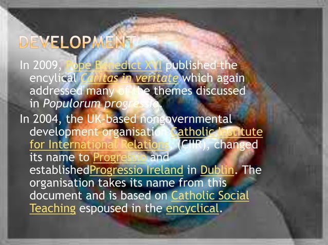 Populorum progressio | PPTX