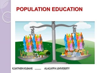 Popultion education | PPTX