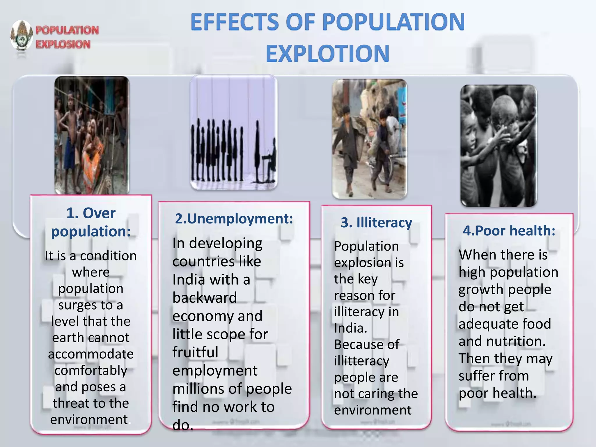 Population explosion | PPTX