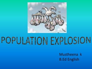 Population explosion | PPTX