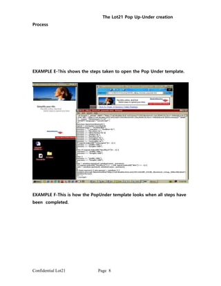 Lot21 popunder creation script instructions 2001.doc
