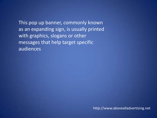 Pop up banner | PPTX