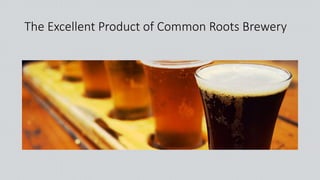 #Pop-UpCommonRoots Bryce LeVan Cushing Common Roots Brewery SUNY ...