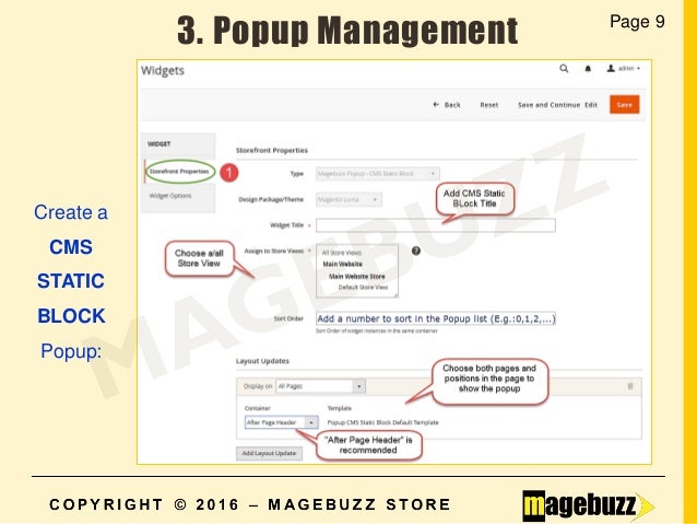 User Guide for Magento 2 Popup Pro Extension - MAGEBUZZ