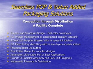 Displays and Packaging that Builds Brands | PPT