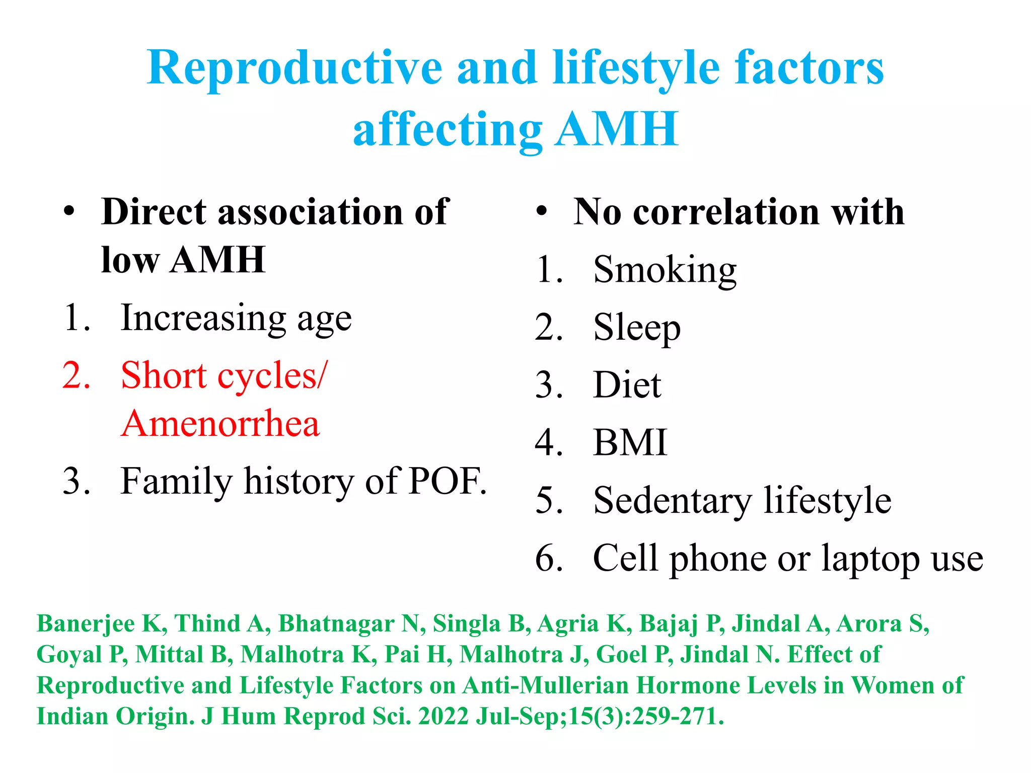 Low AMH- Is it linked to Infertility? | PPTX