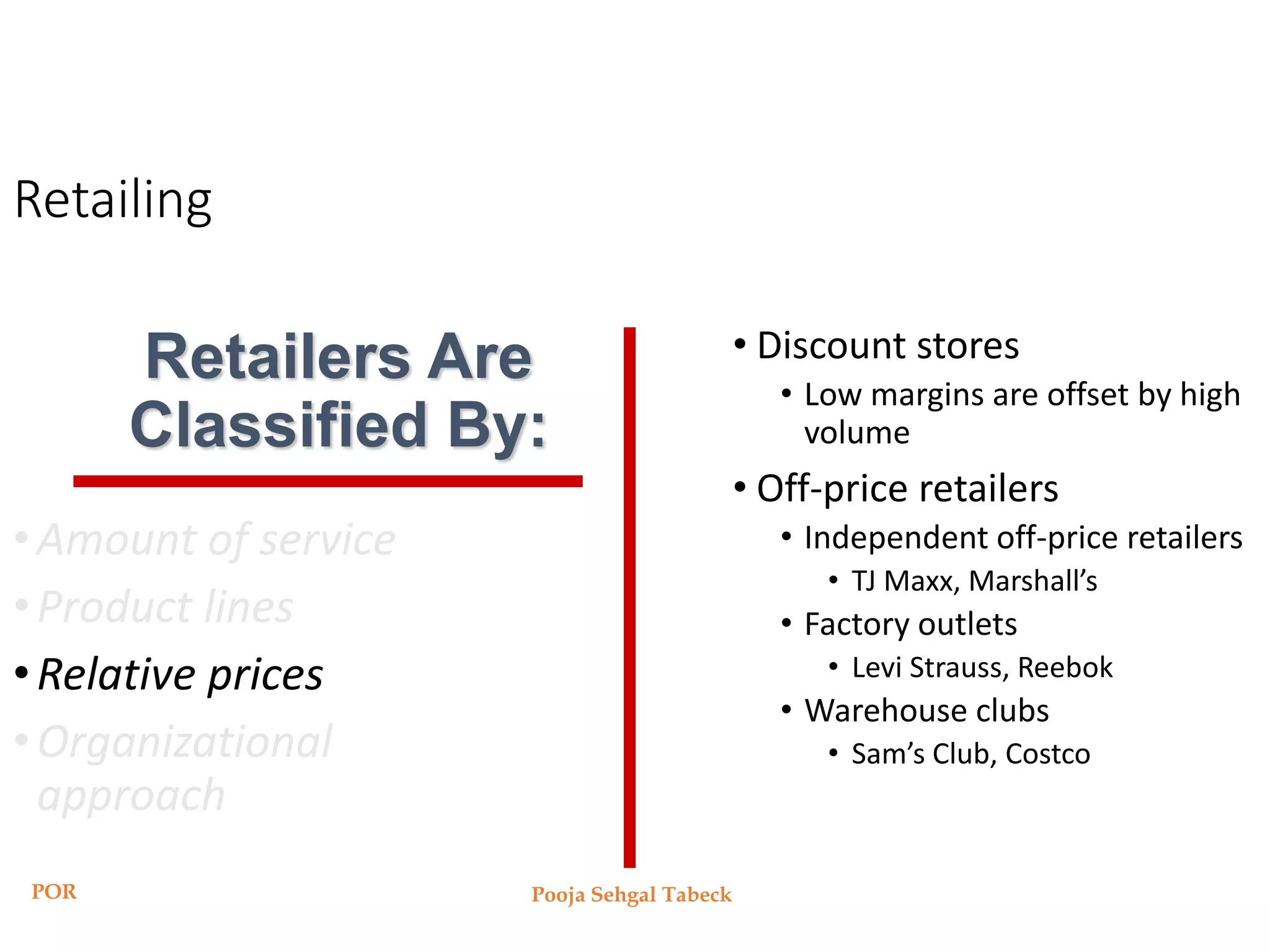 Principles of retailing | PPTX