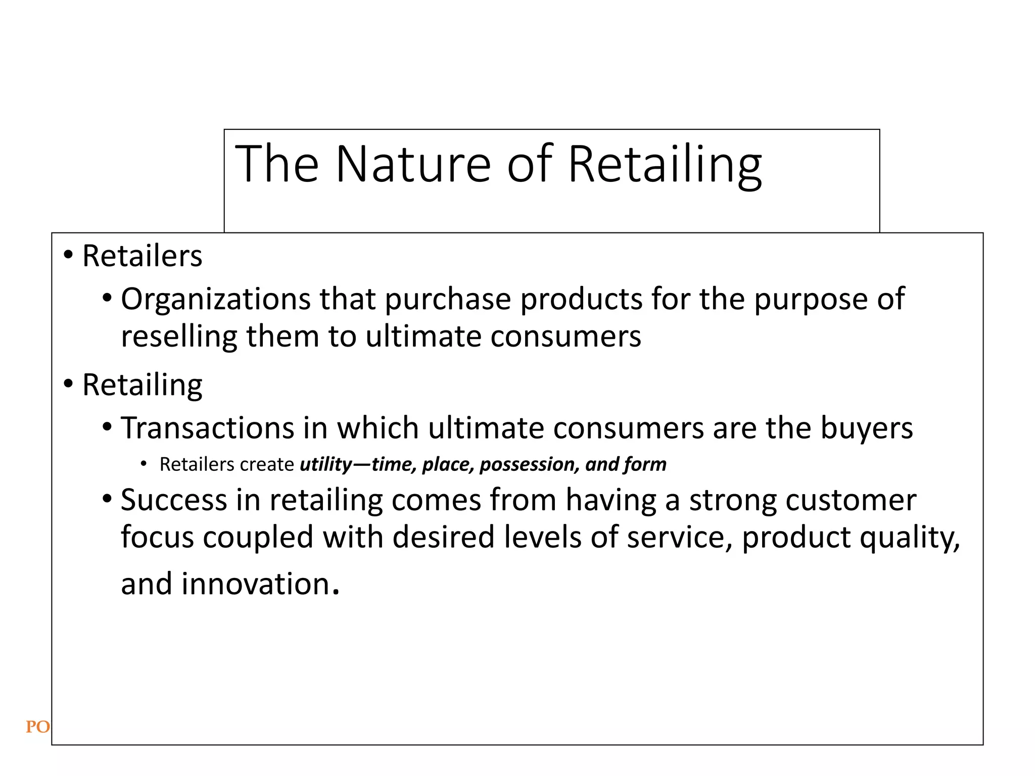 Principles of retailing | PPTX