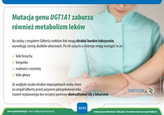 Zespół Gilberta - poradnik | PDF