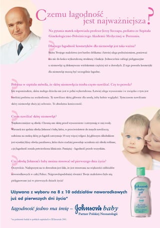 Poradnik opieki i pielegnacji malego dziecka | PDF