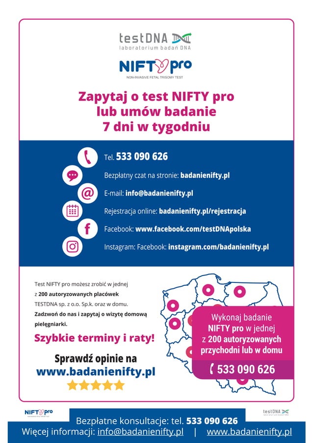 Informacje o badaniu NIFTY pro | PDF