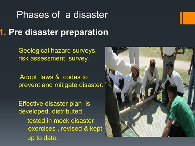 PHASES OF DISASTER | PPTX