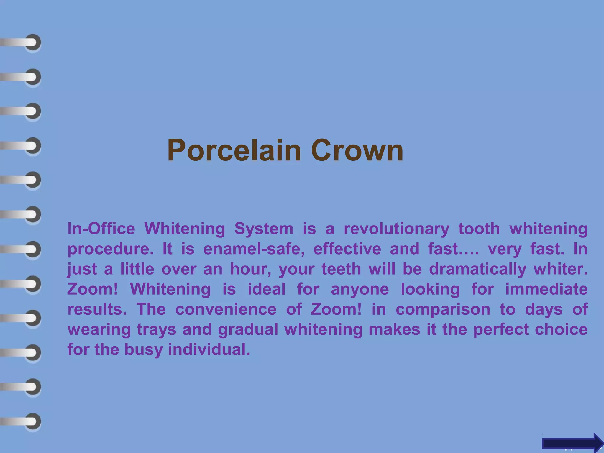 Porcelain crown | PPT