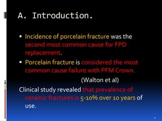 Porcelain fracture | PPTX