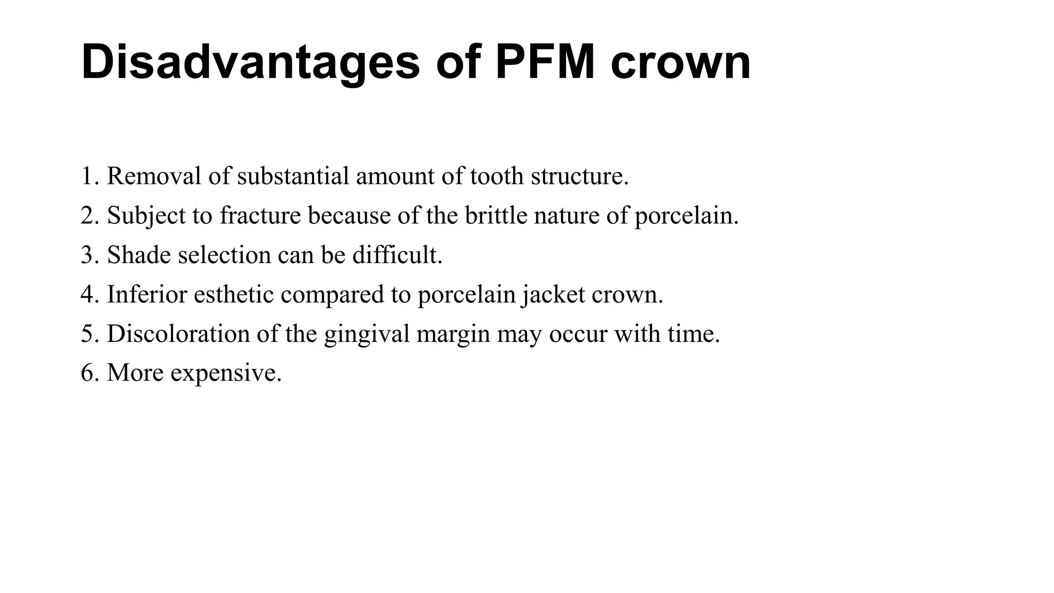 Porcelain Fused to Metal Crown in prosthodontics.pptx