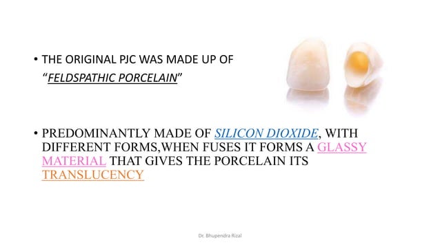 Porcelain jacket crown (PJC) | PPTX