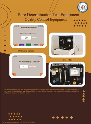 BS-6410 Filter Paper Test Equipment..... | PDF