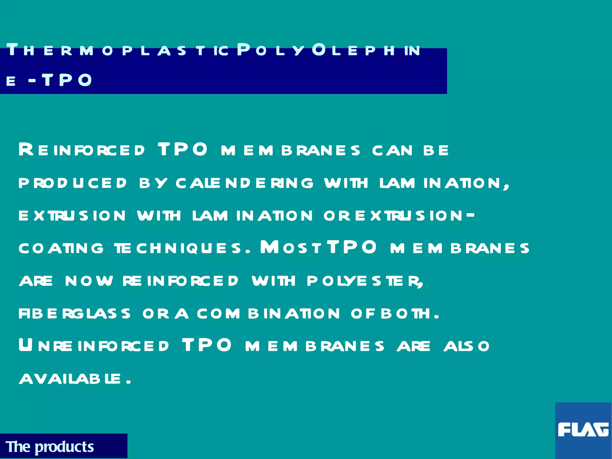 Poređenje tpo pvc membrana | PPT