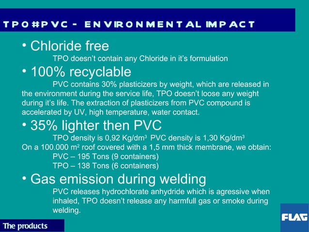 Poređenje tpo pvc membrana | PPT