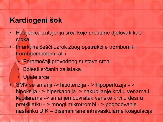 Poremećaji krvnog optoka | PPTX