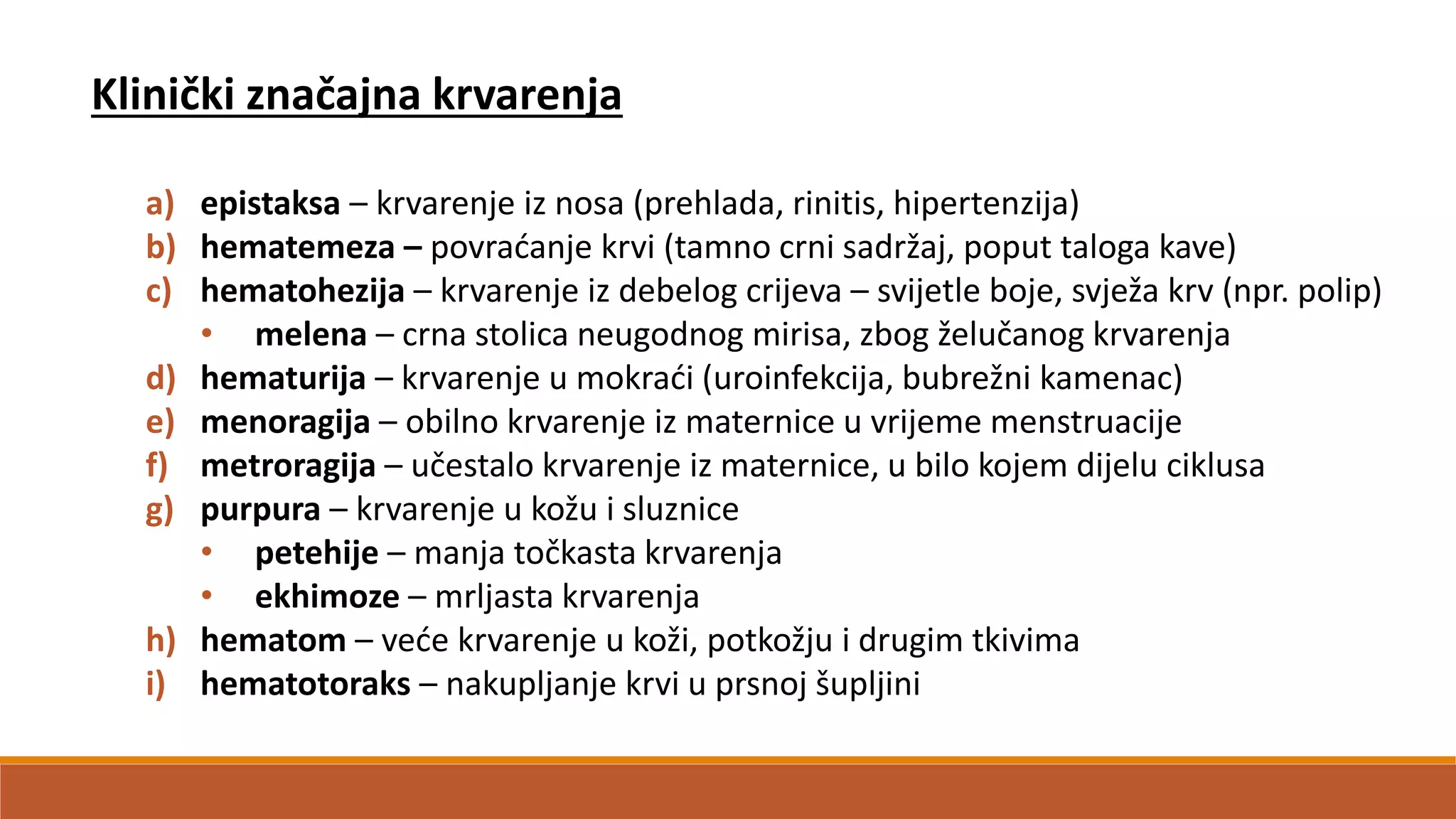 Poremećaji krvnog optoka | PPSX