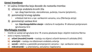 Poremećaji krvnog optoka | PPSX