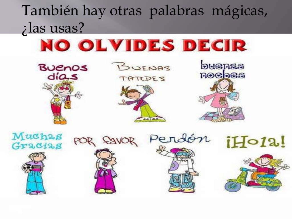 Porfavor y gracias...