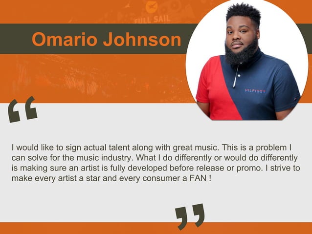 Omario Johnson Portfolio | PPT