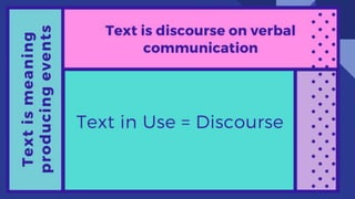 Genre, Text and Grammar | PPTX