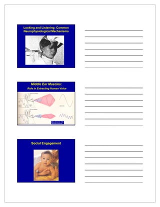 Porges - Polyvagal - Autism - Hakomi Conference Presentation - Brain Behavior handout | PDF ...