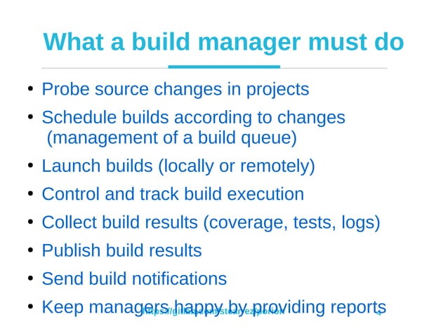 Implementing a build manager in Ada | PPT