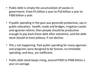 Pork Barrel and Minimal Government | PDF