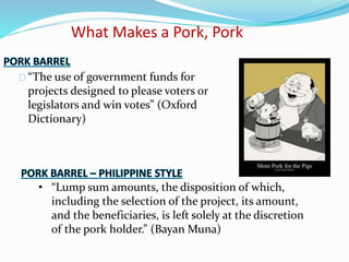 Pork barrel system and the peoples initiative | PPTX