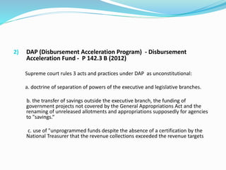Pork barrel system and the peoples initiative | PPTX