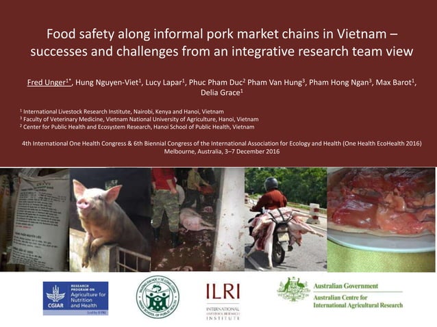 Food safety along informal pork value chains in Vietnam: Success and ...