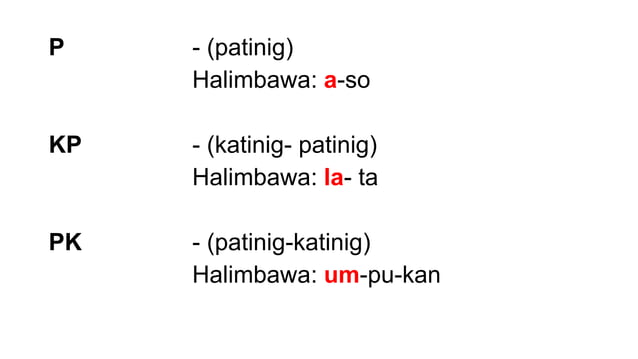 Pormasyon ng Pantig | PPTX