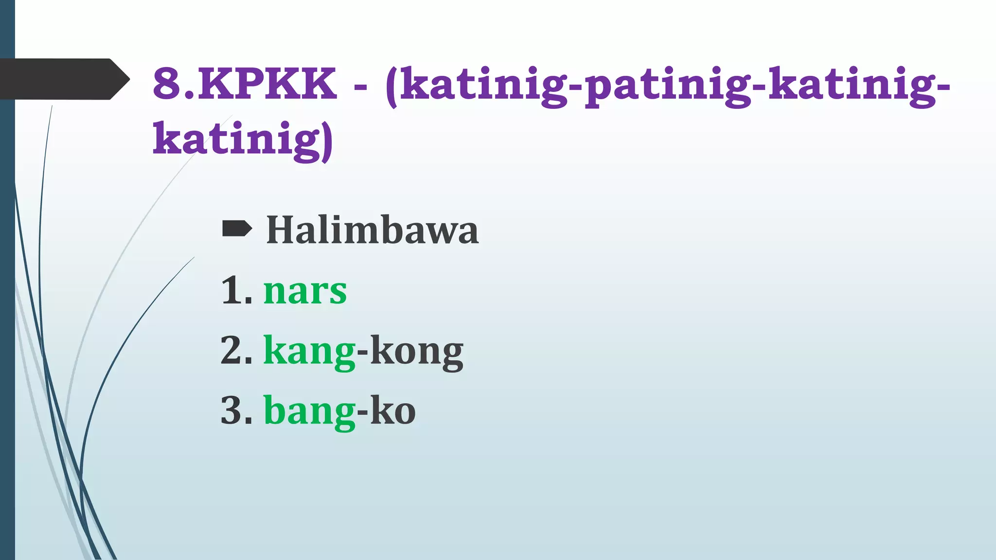 Pormasyon ng Pantig | PPTX