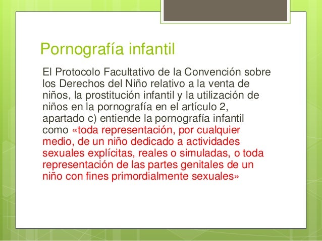 Pornografia Infantil Delito