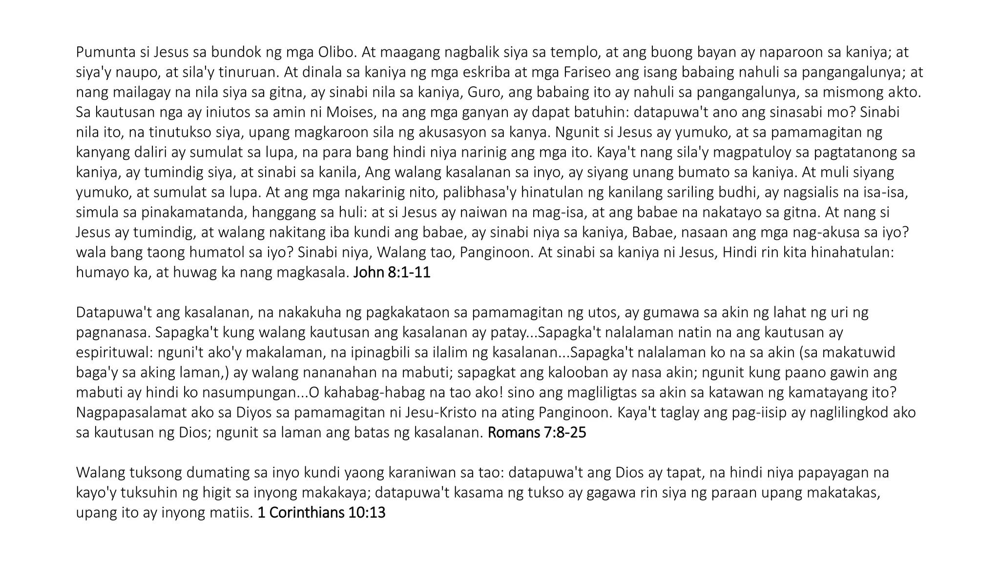 Tagalog - Pornograpiya, Pagsasalsal, at Iba Pang Seksuwal na Kasalanan.pptx