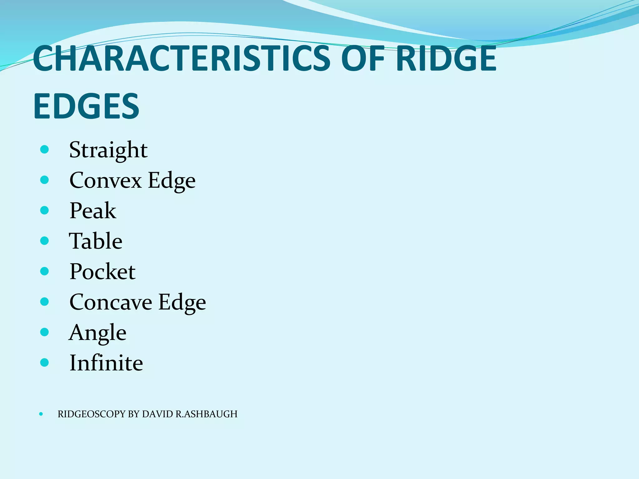 Poroscopy and edgeoscopy | PPTX