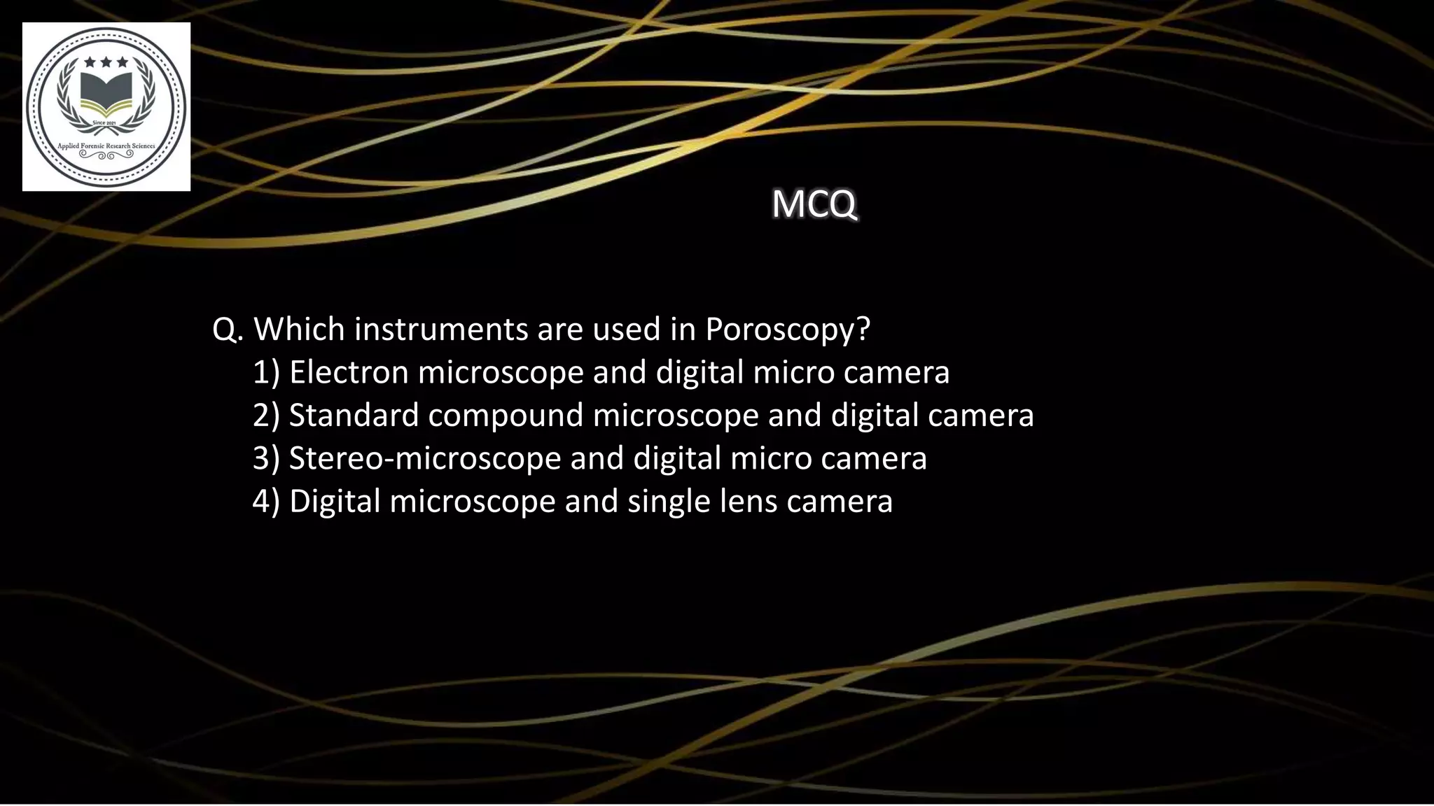 POROSCOPY AND EDGEOSCOPY | PPTX