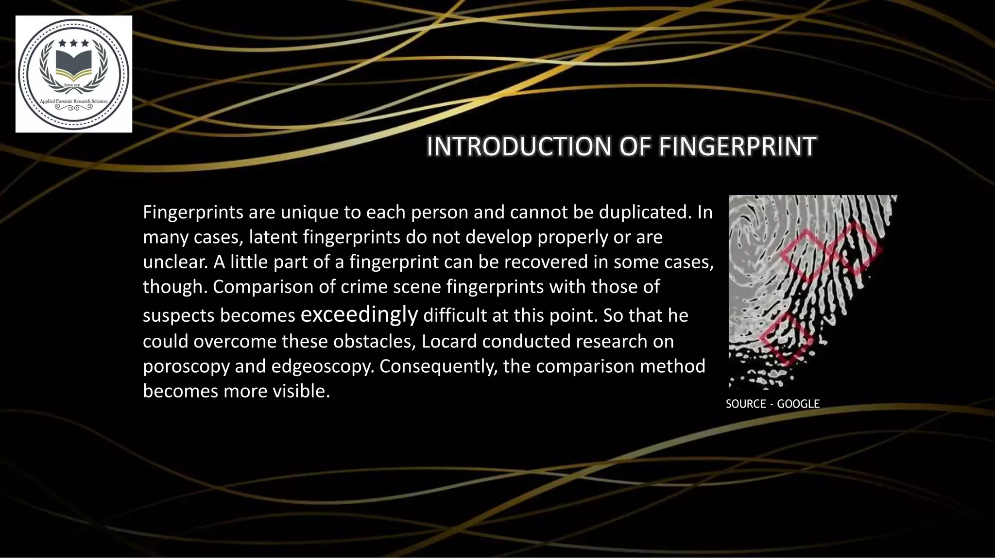 POROSCOPY AND EDGEOSCOPY | PPTX