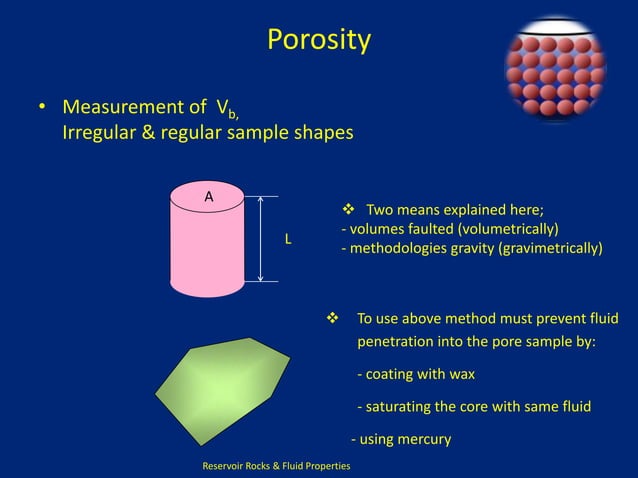 Porosity