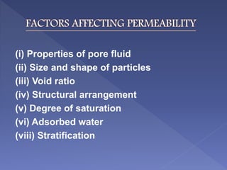 Porosity and permeability | PPTX