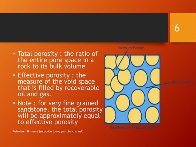Porosity | PPTX | Geology | Science