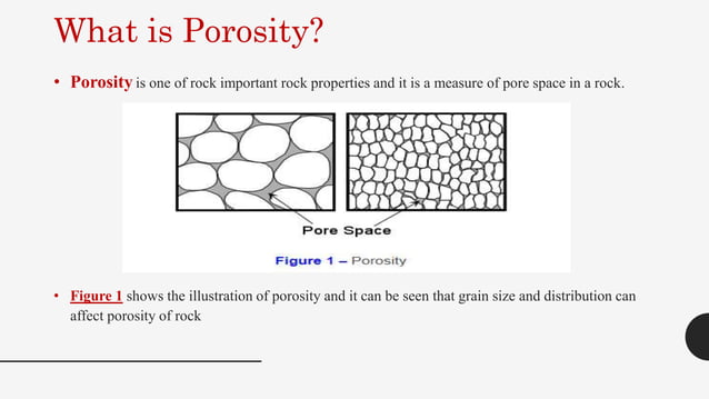 Porosity | PPTX | Geology | Science
