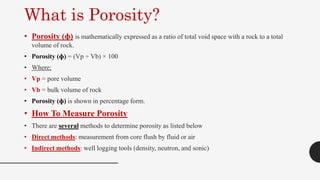 Porosity | PPTX