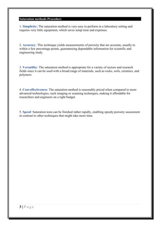 Practical Reservoir (Porosity ). pdf | PDF